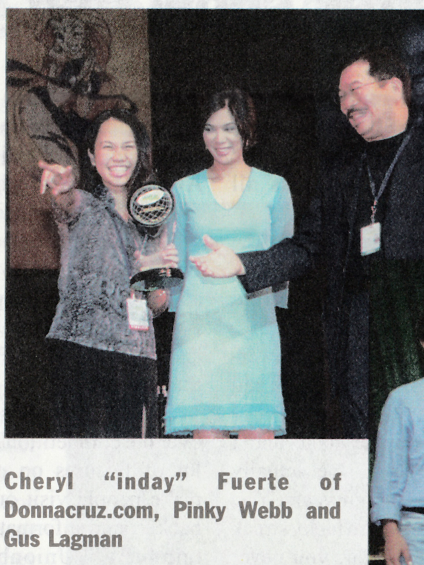 Post-Philippine Web Awards Supplement: Pictures from the Awards night ...